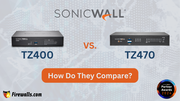 SonicWall TZ400 vs TZ470: How Do They Compare? - Firewalls.com