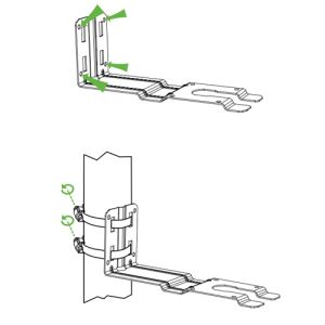 MA-MNT-ANT-4 | Meraki Vertical Mounting Bracket - C & D Series Omni ...
